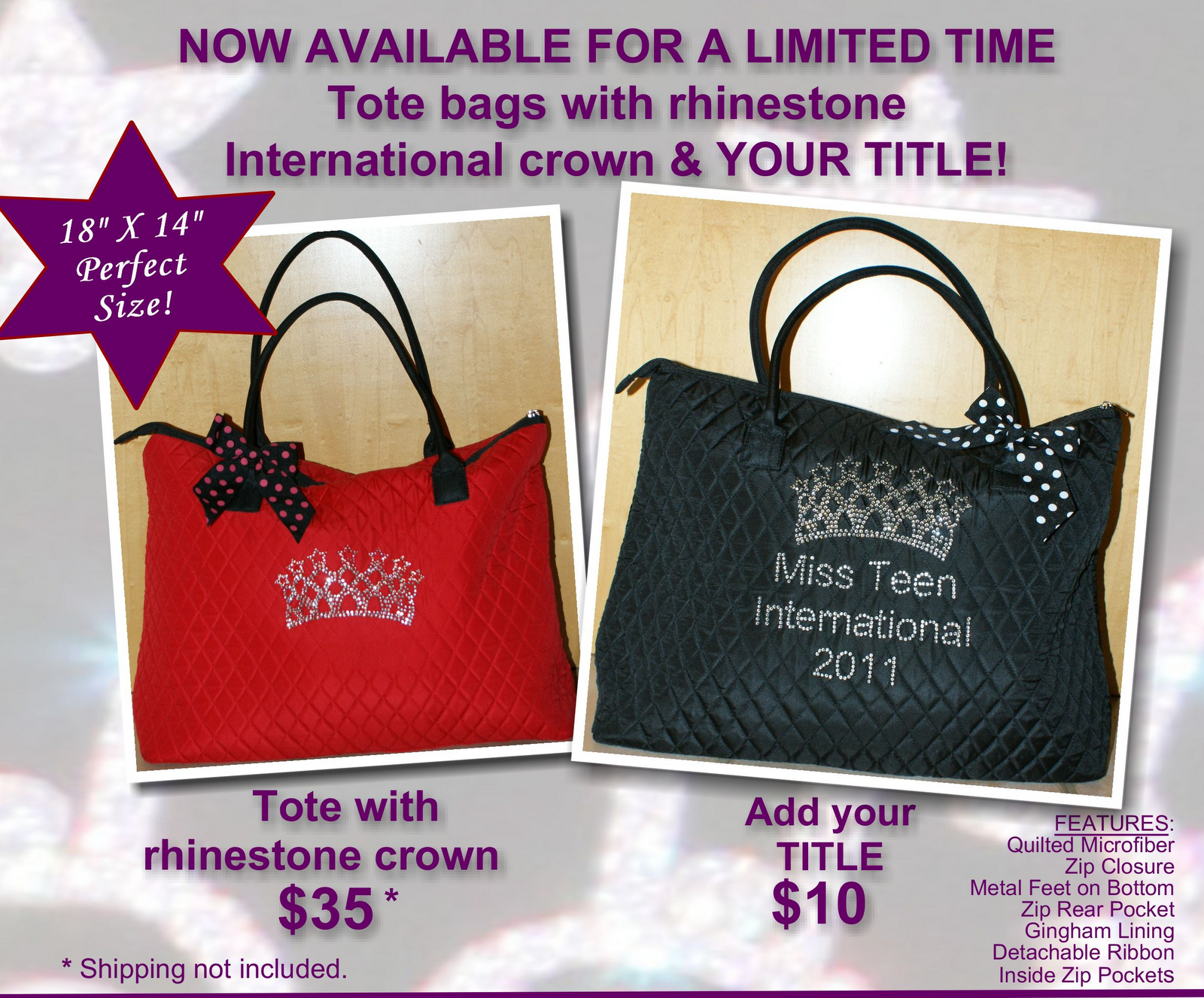 Crown Tote Bags