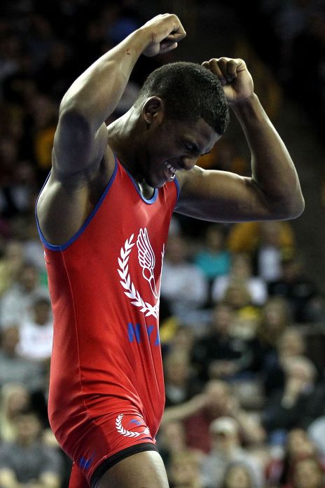 JJOO - NOTICIAS: EL LUCHADOR NORTEAMERICANO ELLIS COLEMAN ESTA EN LONDRES