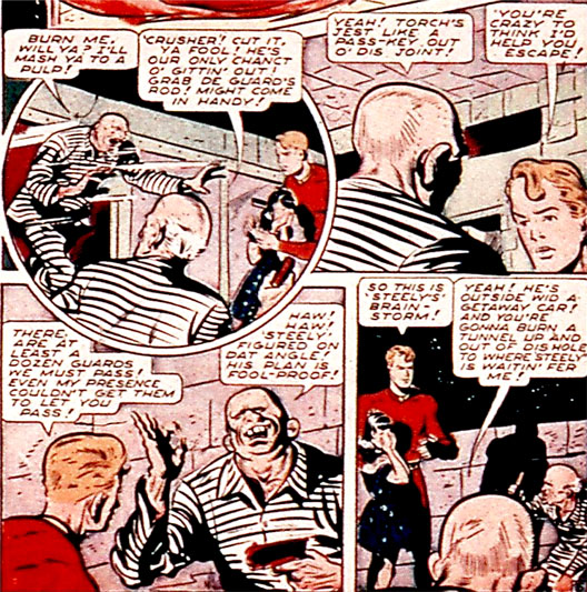 The Peerless Power of Comics!: The Deadly Grip of The Crusher(s)!