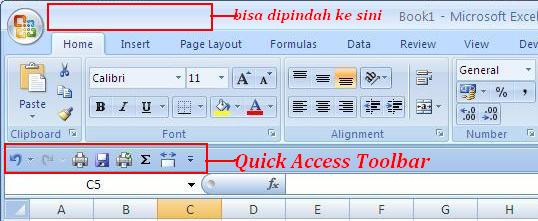 Memanfaatkan Quick Access Toolbar untuk Mempercepat Pekerjaan di ...