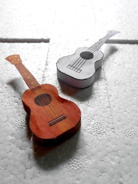 Papercraft Ukulele | A Crafty Dose