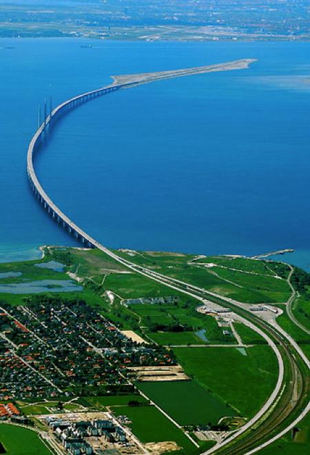 Oresund Bridge: Copenhagen to Malmo, Sweden ~ F.A.C.T
