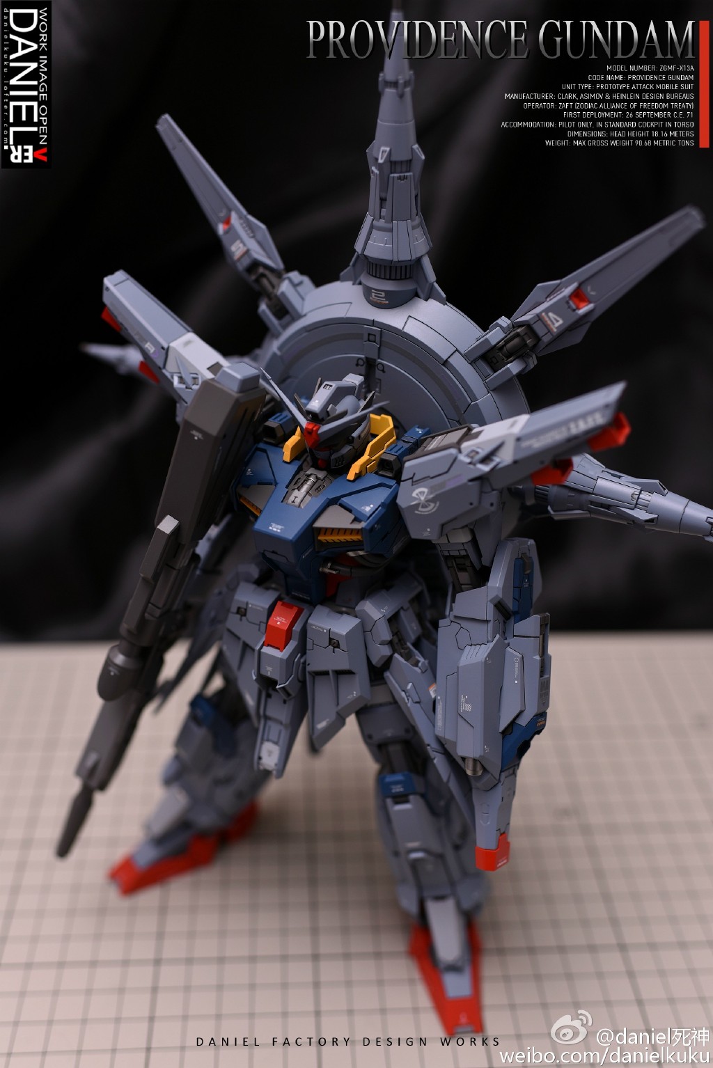 Custom Build: DA MG 1/100 Providence Gundam