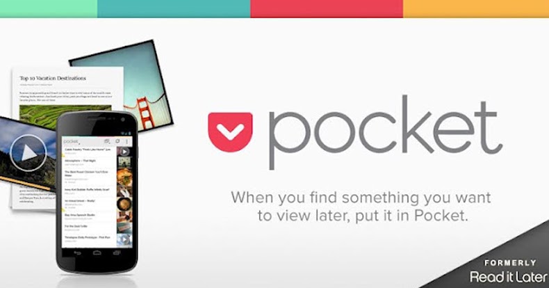 Aplikasi Pocket, Bookmark, Baca Artikel Offline Beserta Tips dan Triknya