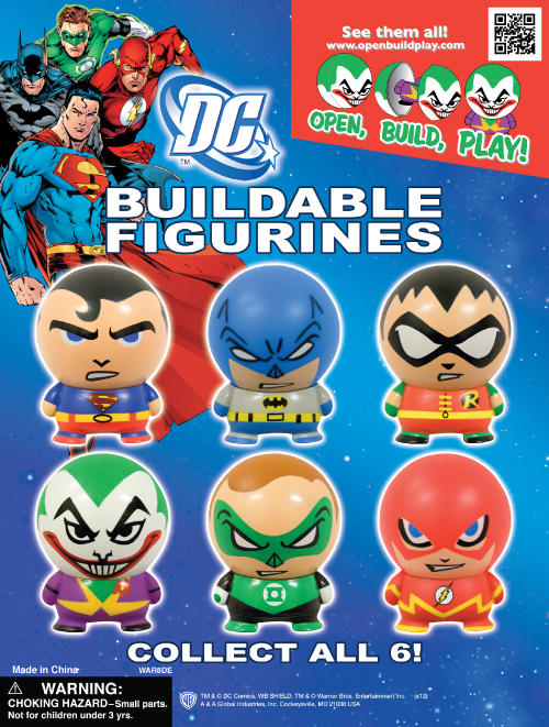 The Dork Review: DC Buildable Figures