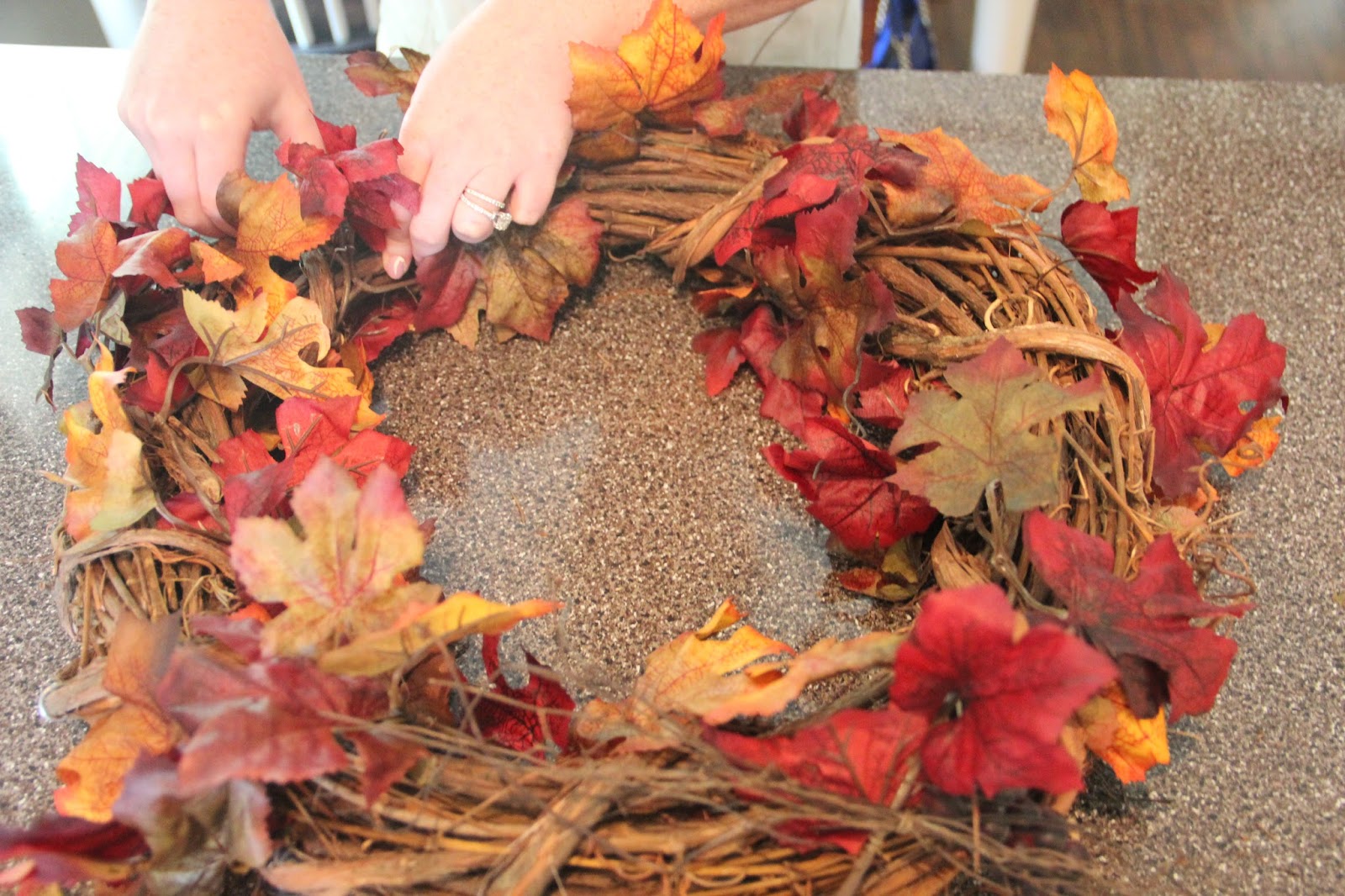 Create. Cook. Teach.: Pottery Barn Inspired Fall Wreath