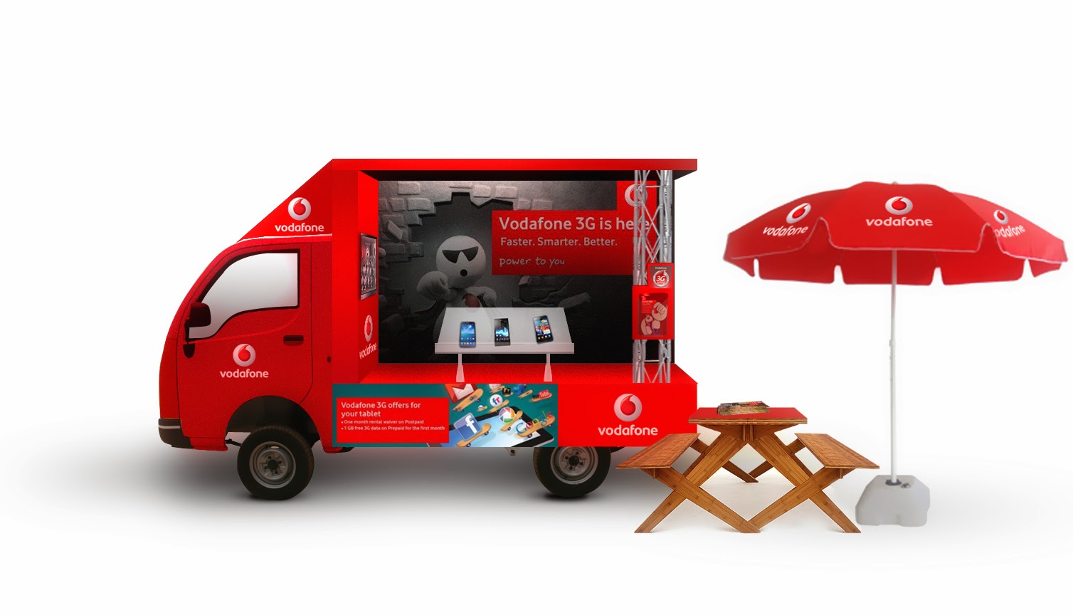Graphic Designer Vodafone Data Usage Mobile Van Branding graphic-designer-vodafone-data-usage-mobile-van-branding
