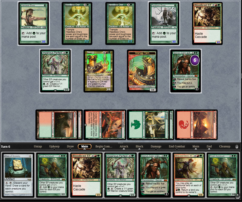 Magic the Gathering Adventures: Legacy Stangg Casual Deck