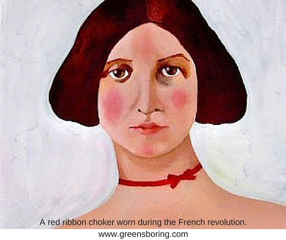 Mayil - scarves and more: Chokers are back in vogue again!