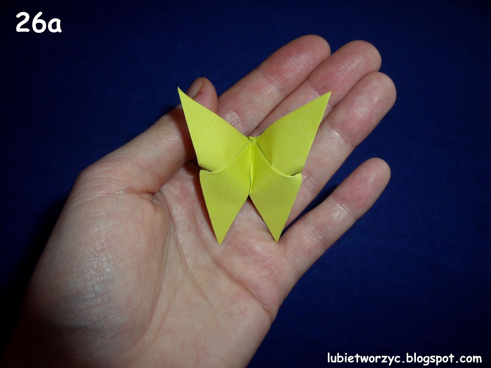 Motyl origami