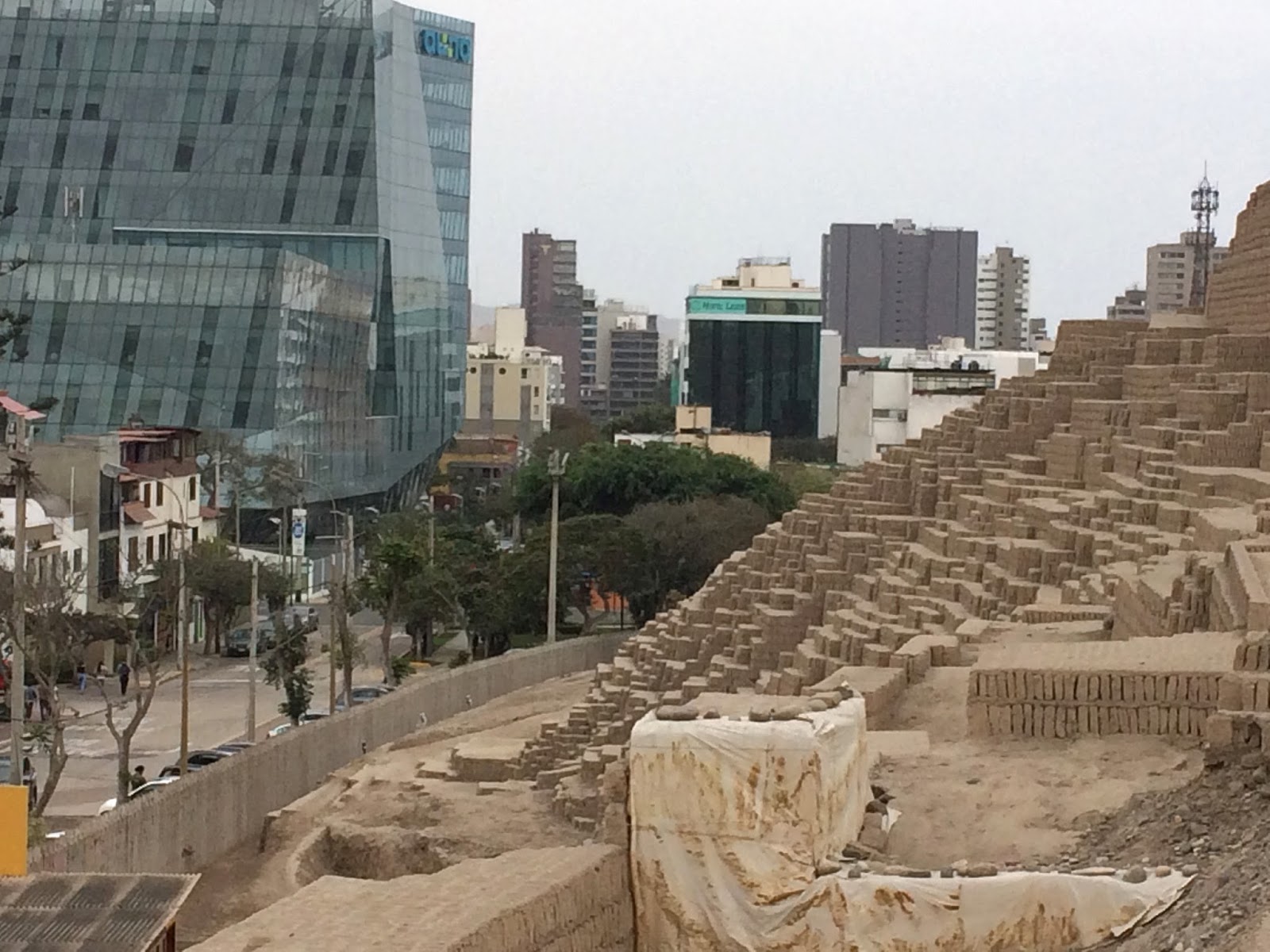 Look East Look West: Huaca Pucllana Lima