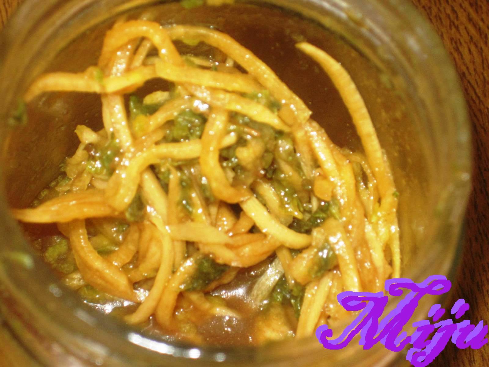 EL BOCADO DE LA HUERTA: NABO ENCURTIDO CON OREGANO PARA NINA