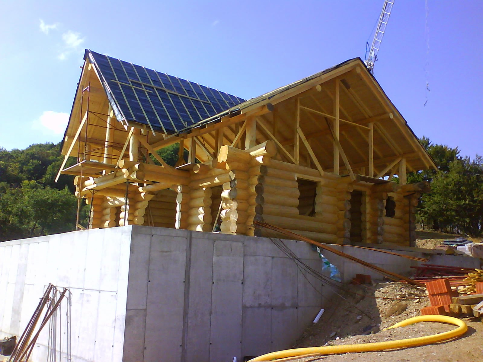 Constructii Case din Lemn - Echipa constructii ~ Bistrita