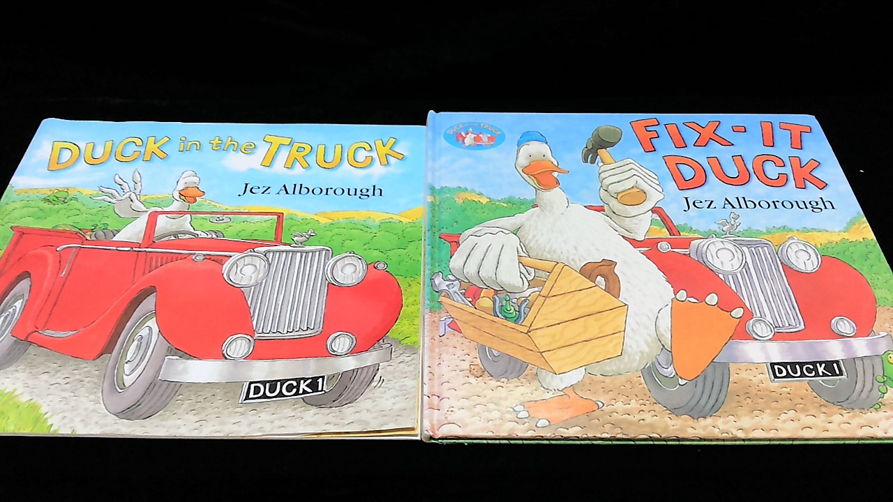 Kid Books Blog: 215.Duck in the Truck / Fix-It Duck