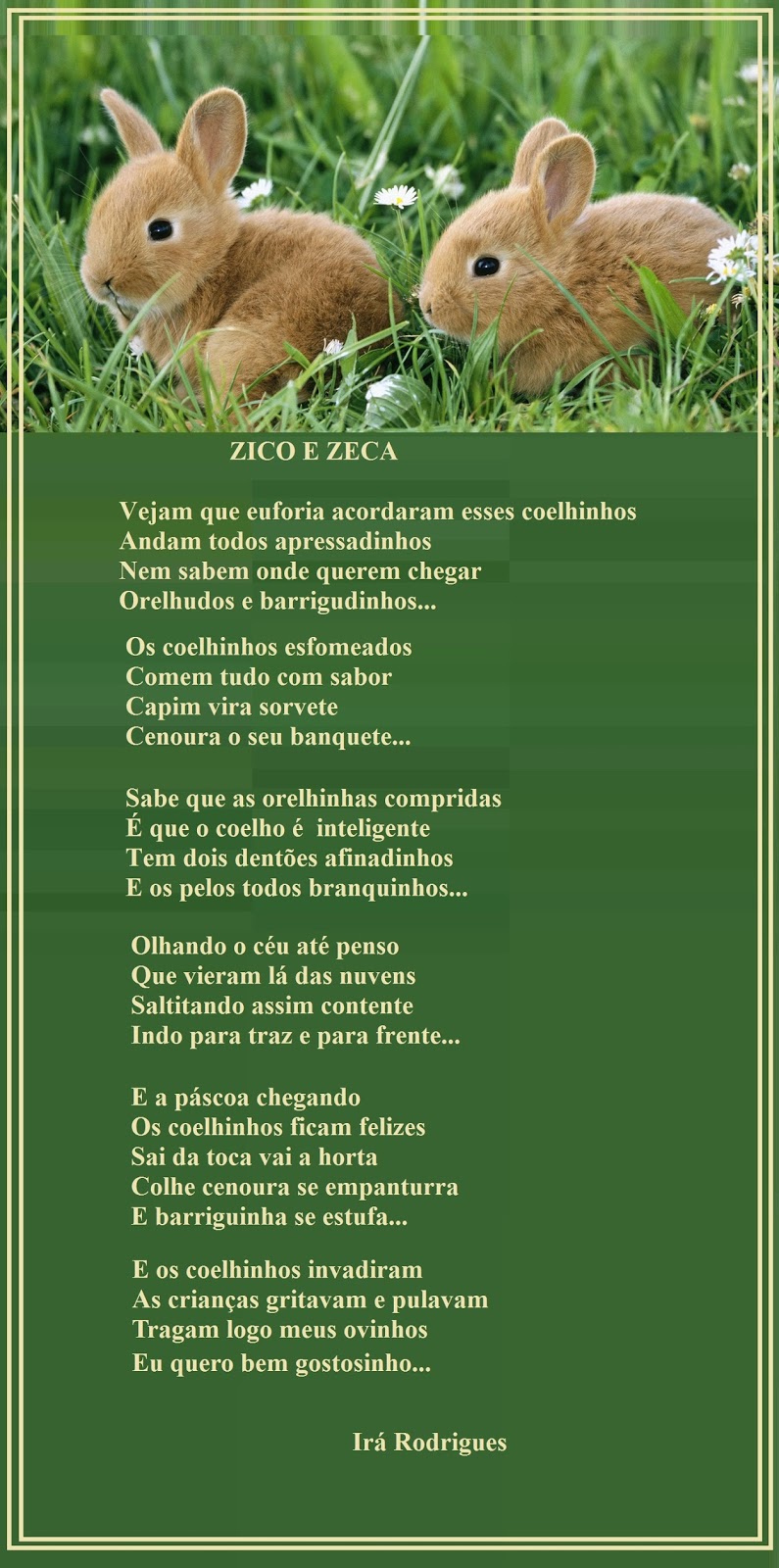 CHEIRINHO DE POESIA: POEMINHAS DA PÁSCOA...