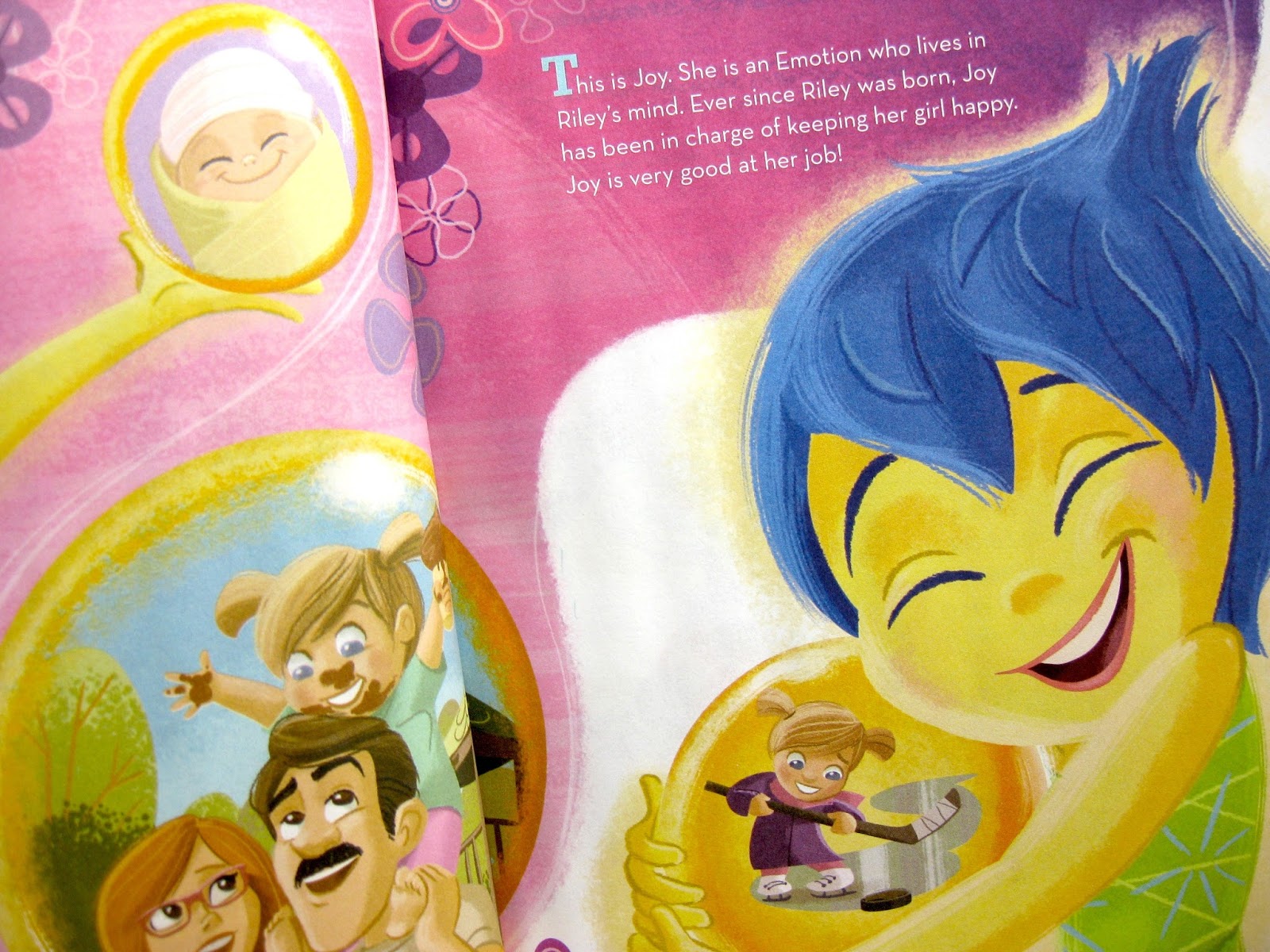 Dan the Pixar Fan: Inside Out: Little Golden Book