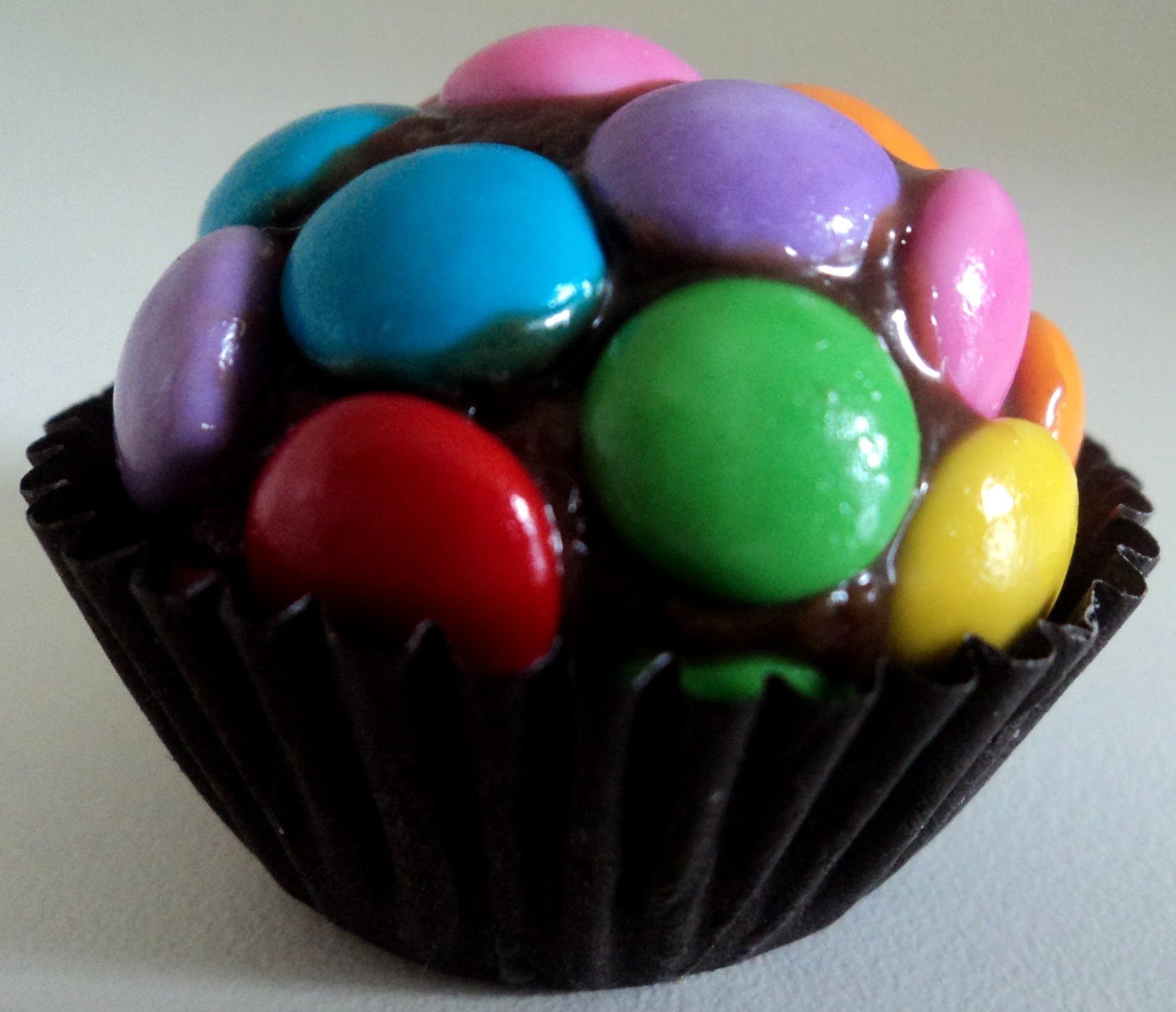 Peach: Brigadeiro de mini confetes