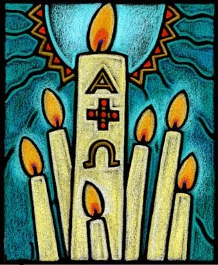 Marianist Adventures: Holy Saturday: The Easter Vigil in the Holy Night