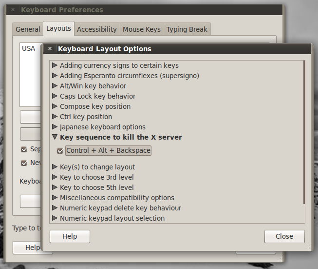 Cara Meng-Enable-kan Ctrl + Alt + Backspace ~ Technology Education and ...