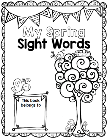 Classroom Freebies Too: Editable Sight Word Spring Printable