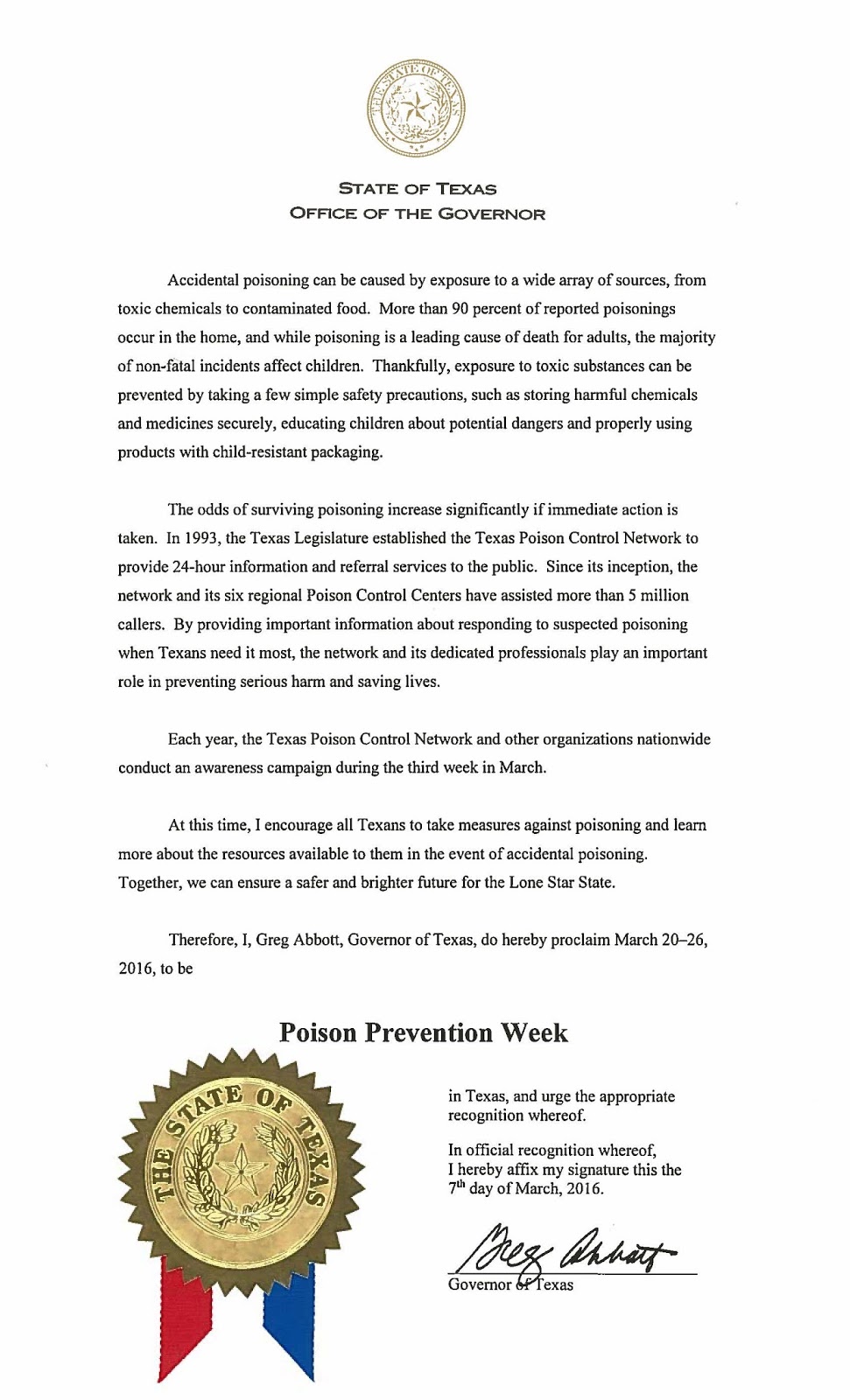 Texas Poison Center Network: Become More Aware During National Poison ...