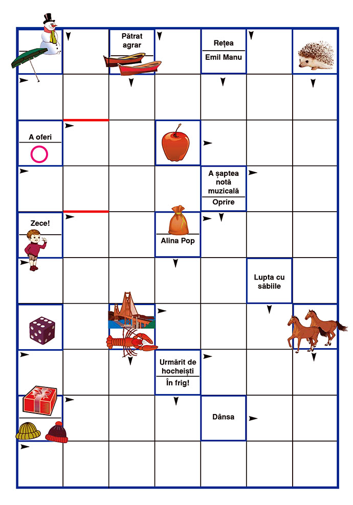 Joc de copii: Integrama ilustrată (7)