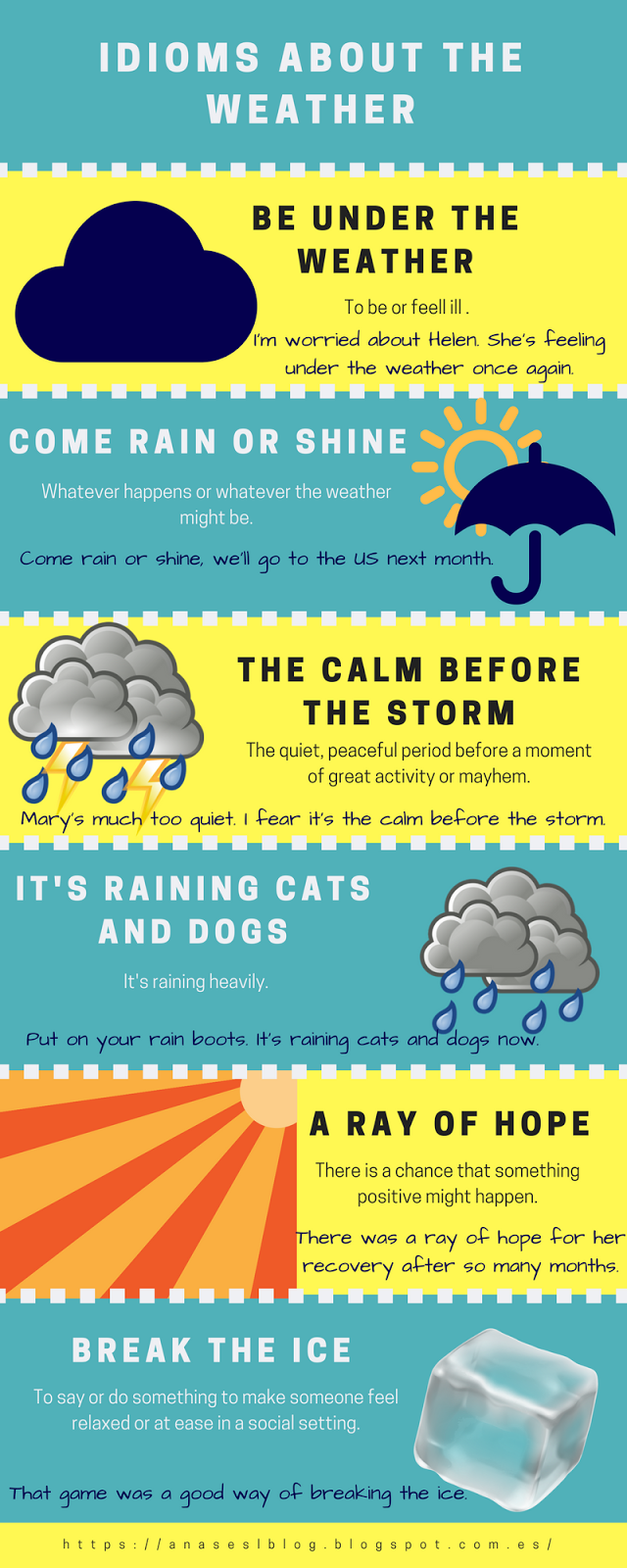 CPI Tino Grandío Bilingual Sections: Idioms about the weather