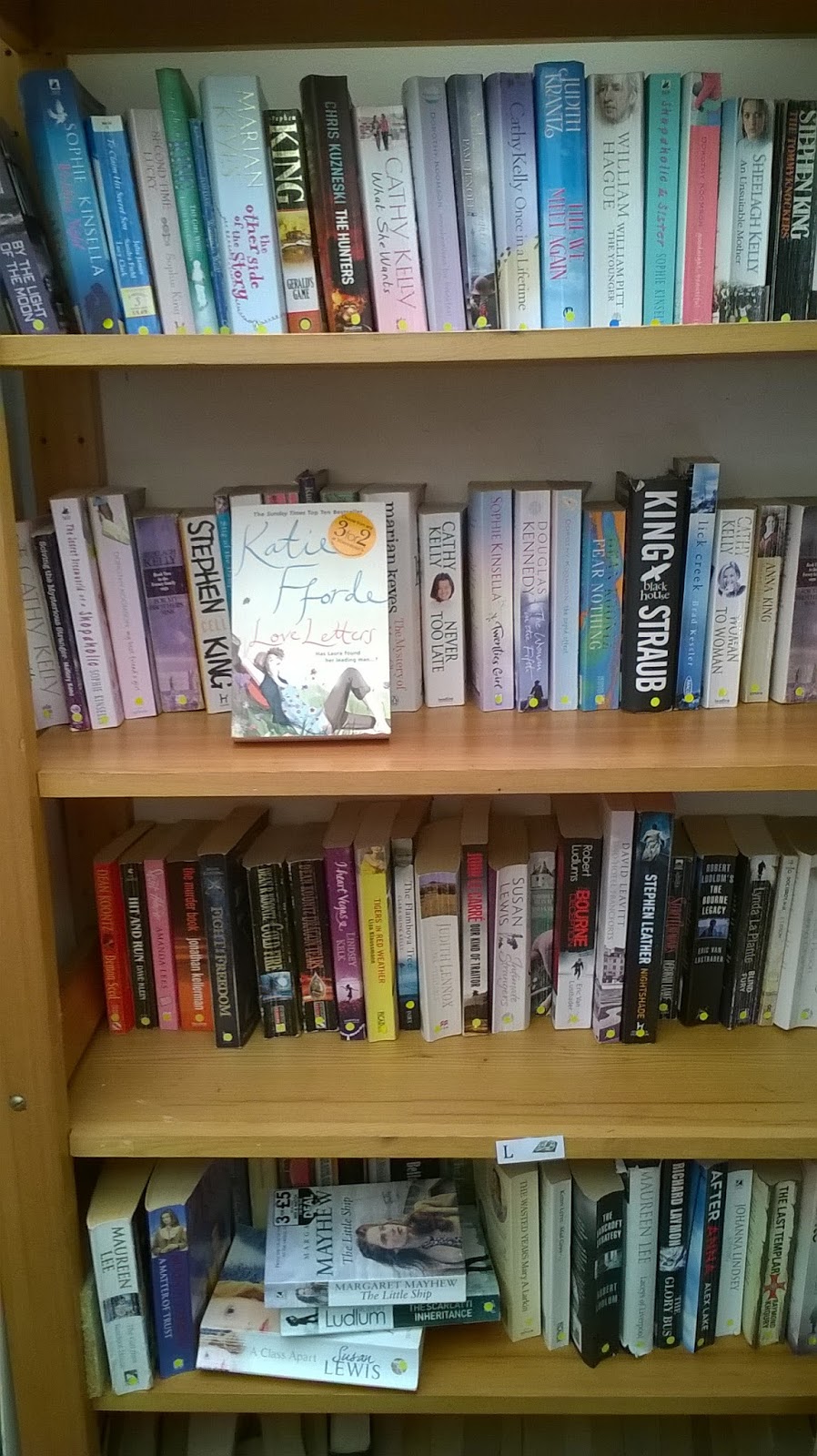 Small Treasures: A Makeshift Library and Fund-raising Total