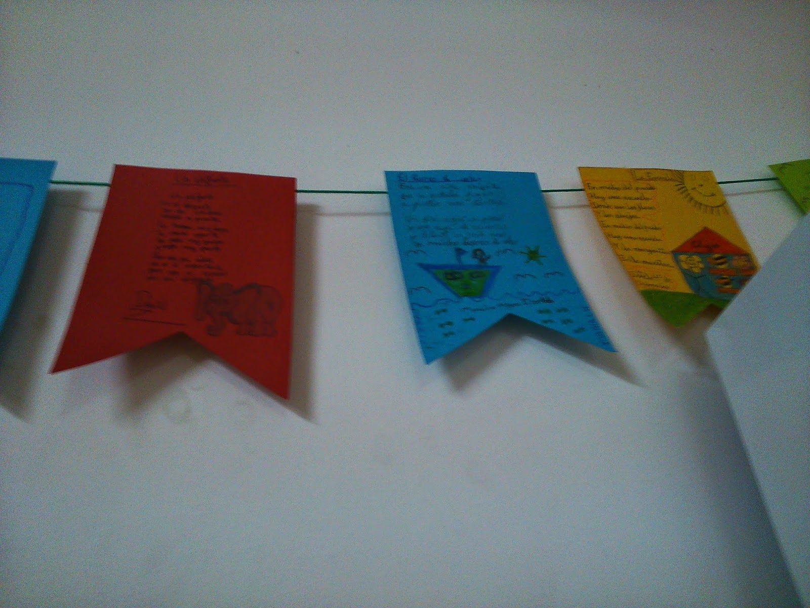 CLUB DE IDEAS | Banderolas con poesías para decorar ~ La Eduteca