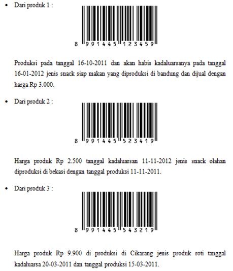 Membuat Barcode