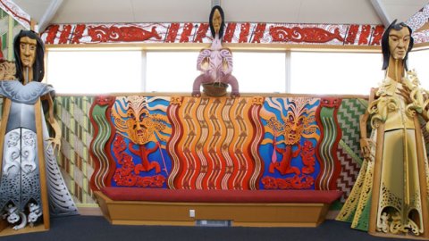 SIT Animation: Traci Meek: BSA325, Bluff Marae trip, 12 April, 2017