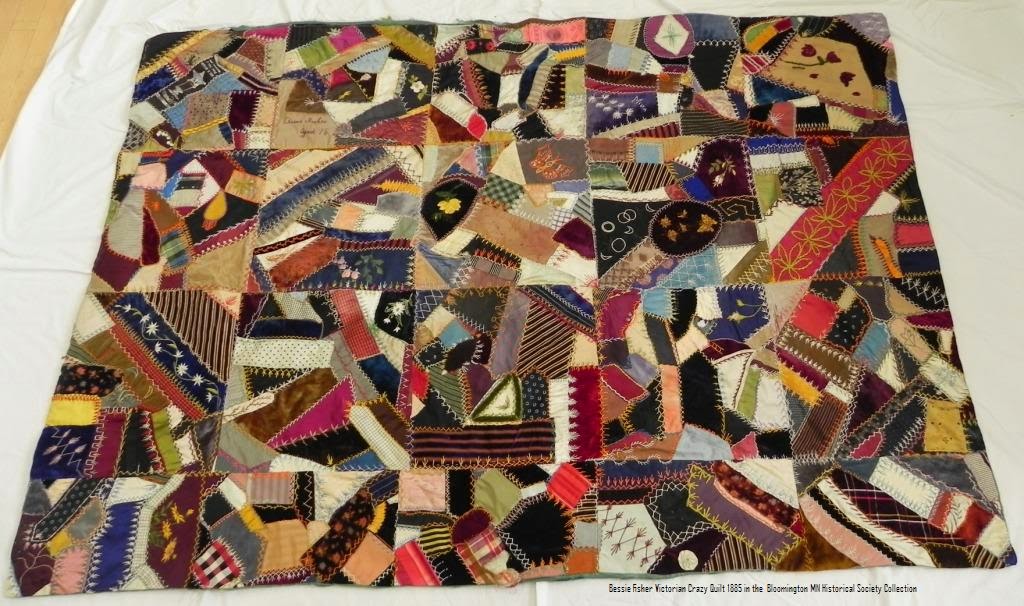 QuiltAwhile: Bessie Fisher quilt 1885