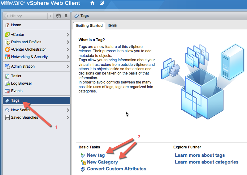 IT Virtual Shocks: VMware vSphere: how to create tags - Part I