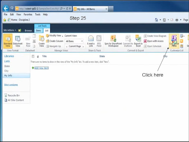 How to create drop down menu in Sharepoint 2010: Creating a cascading ...