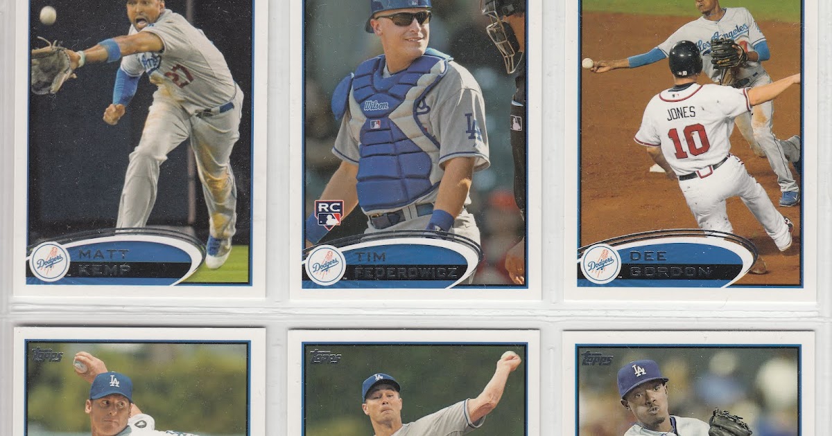 Dodgers Blue Heaven: 2012 Topps Baseball- Dodgers Base Cards