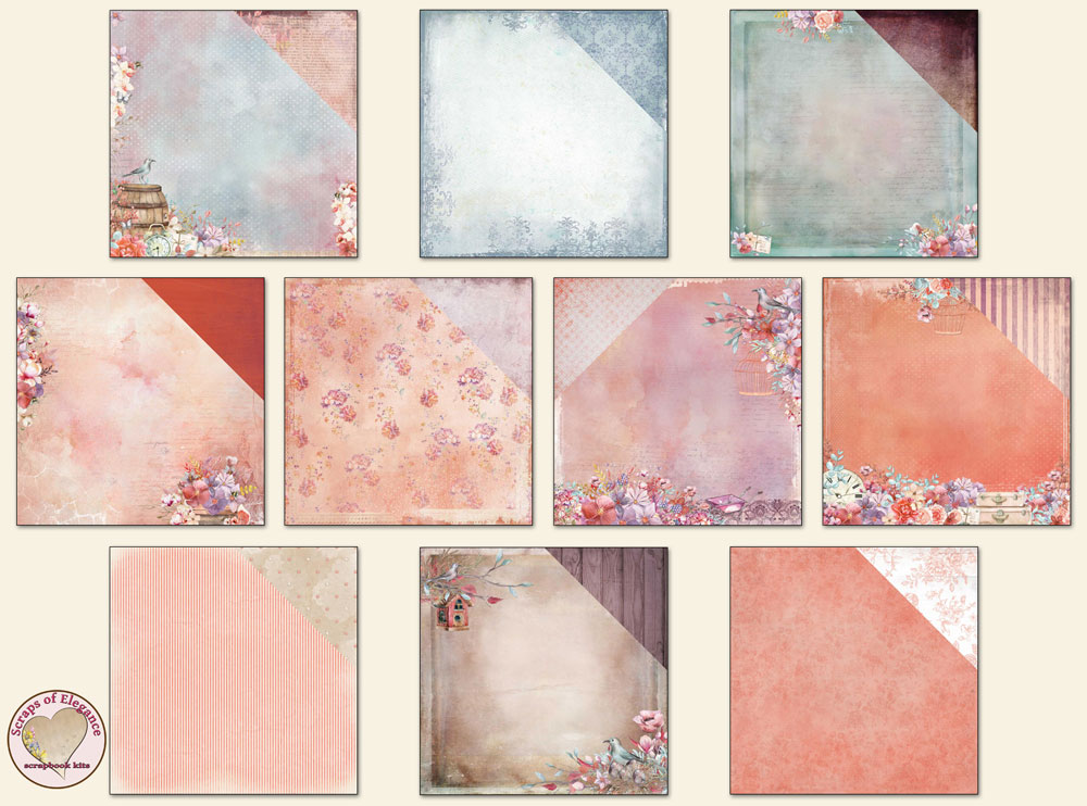 Scraps of Darkness and Scraps of Elegance: 2 New Kits for February