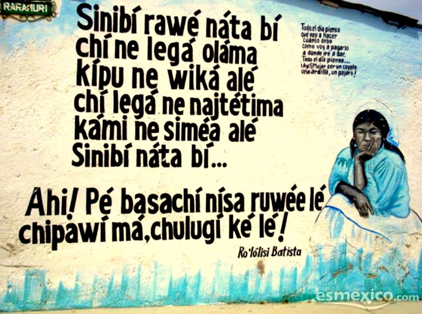 LA UNIDAD MORELOS: UN POEMA RARÁMURI (TARAHUMARA): Apoyemos a los ...