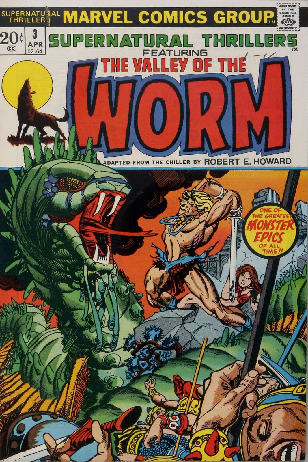 Cap'n's Comics: The Valley Of The Worm by Ralph Reese