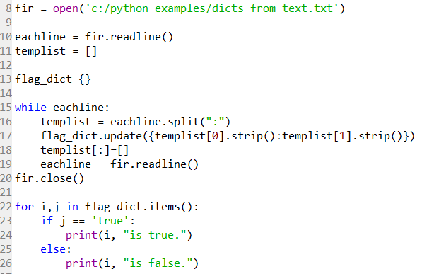 Python Advanced #15 - Developing a dictionary from values in external ...
