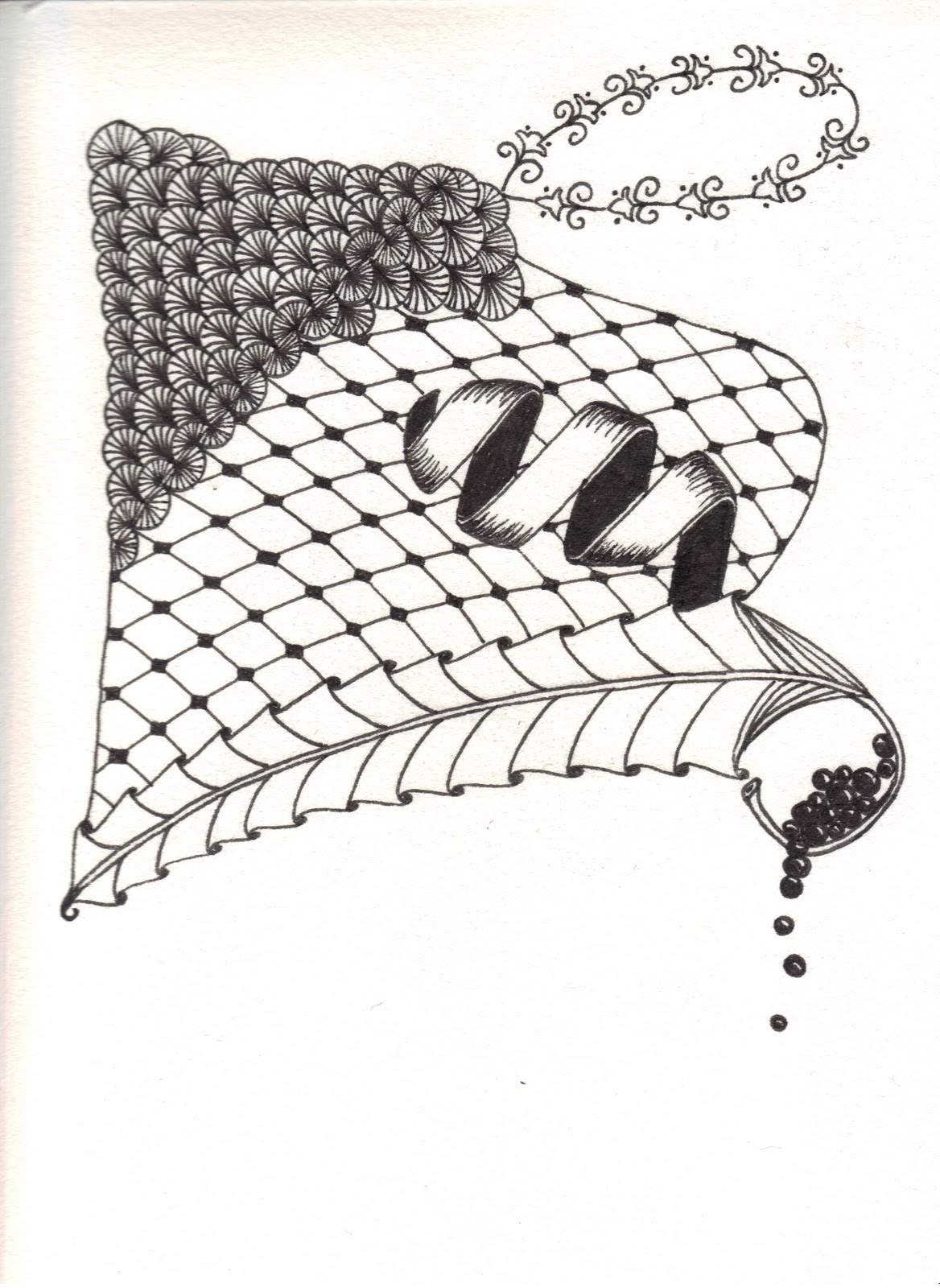 Cut'n It Up... And Sewing It Back Together!: Zentangle Inspired Art Gallery