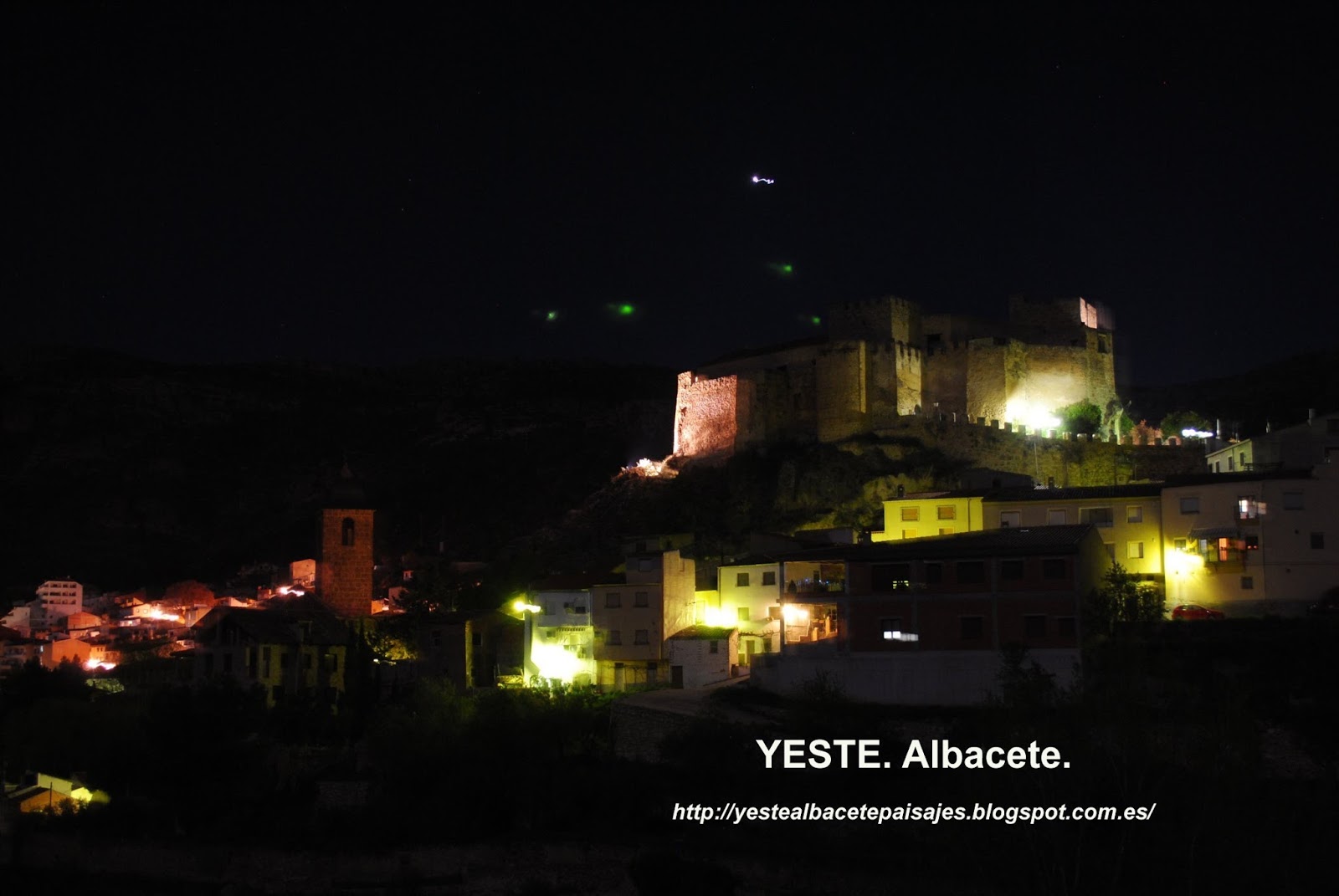 Yeste. Albacete. Paisajes: YESTE. Castillo