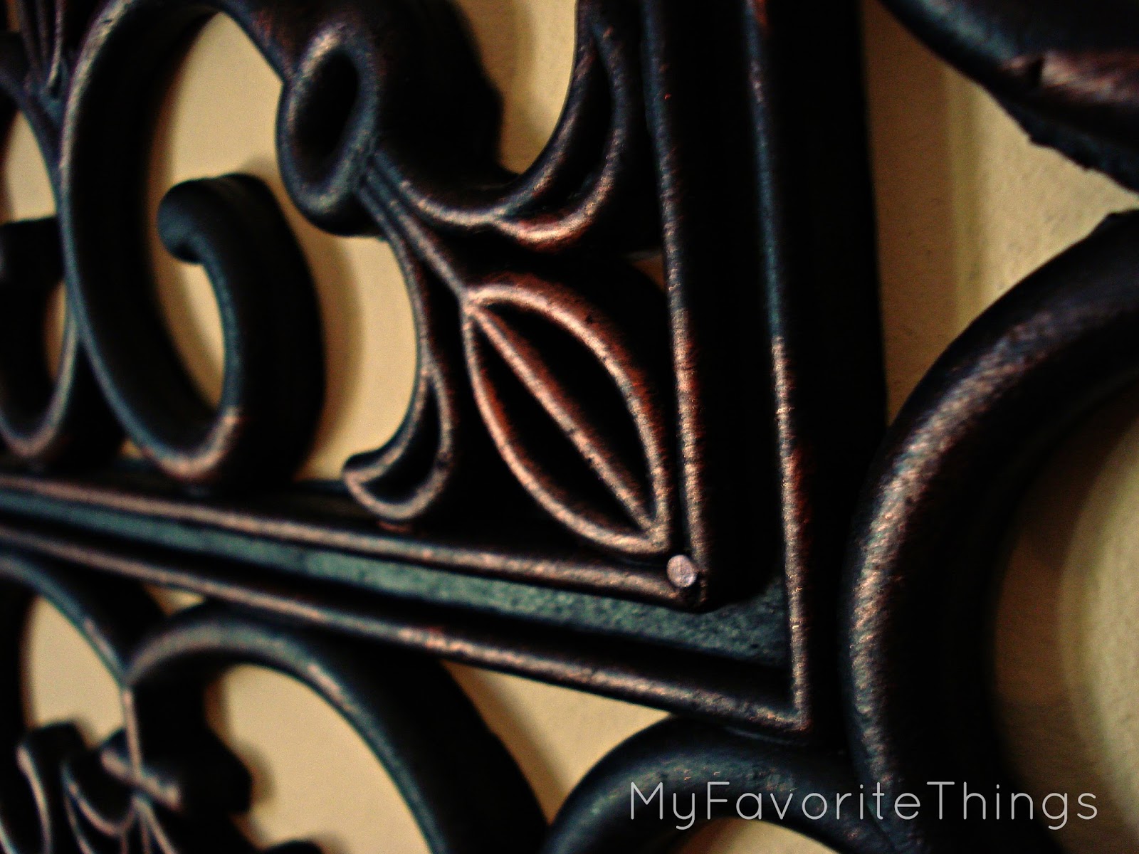 My Favorite Things: "Wrought Iron" Wall Art