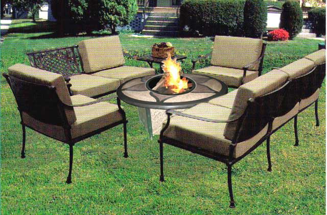 Elegant Granite Fire Pit Tables | Home Interior Designs and Decorating ...