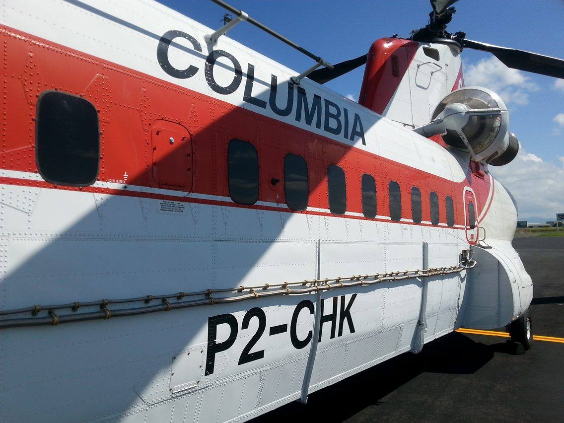 Central Queensland Plane Spotting: PNG Registered Columbia Helicopters ...