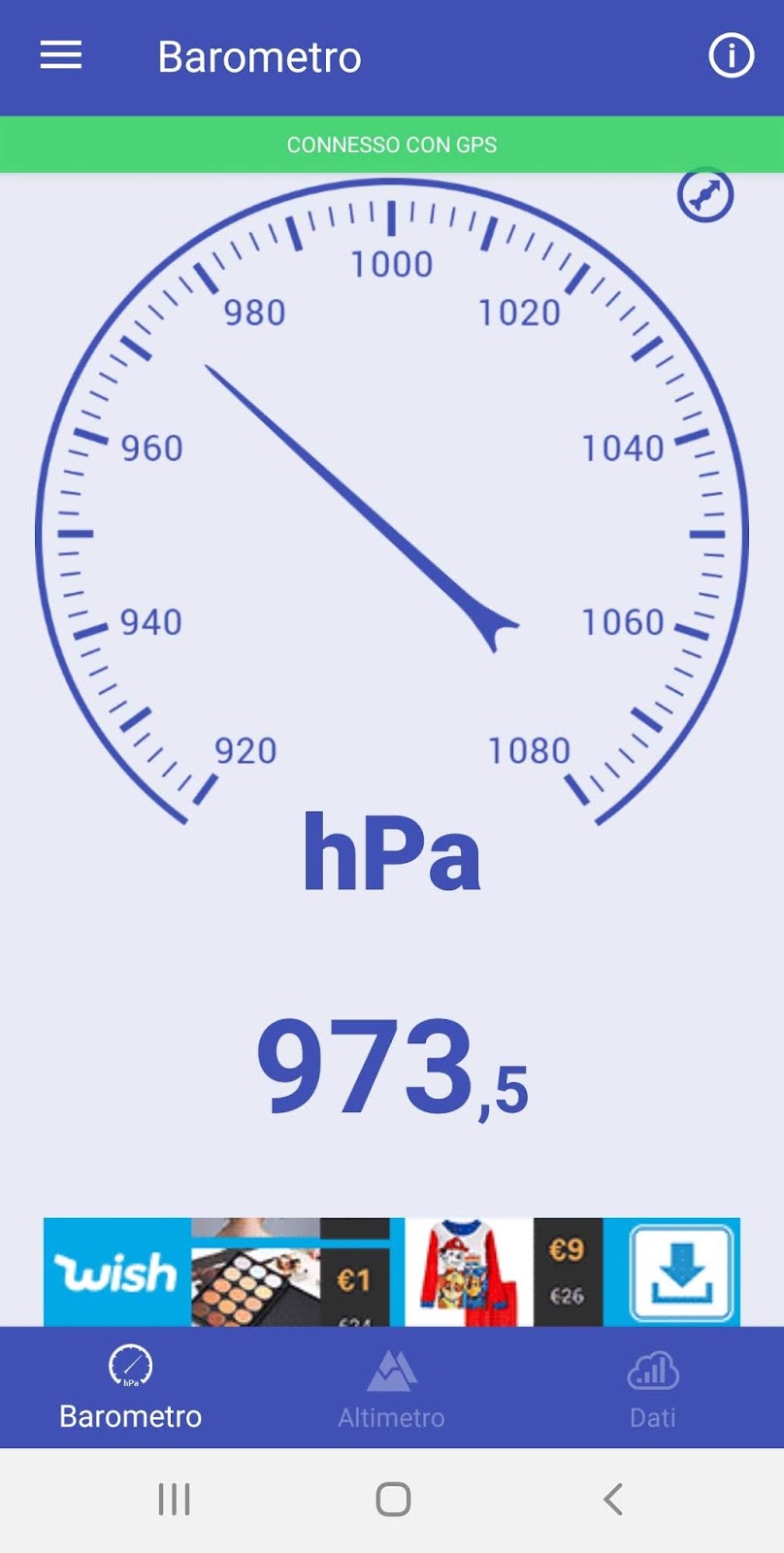 Matematica e Fisica: La Pressione Atmosferica