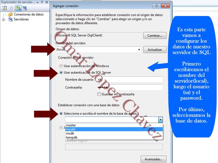 ASP.Net con C#: Conexión a una base de datos de SQL Server desde ASP.Net
