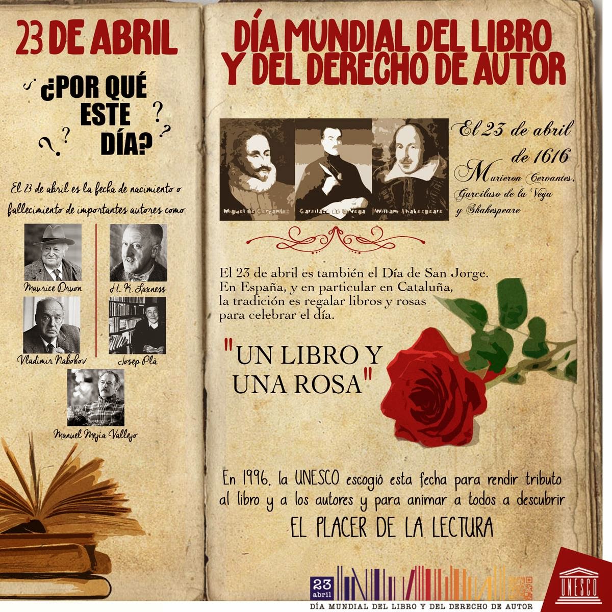 Siguiendo tus huellas: DÍA DEL LIBRO - 23 DE ABRIL 2017 - SAN JORGE