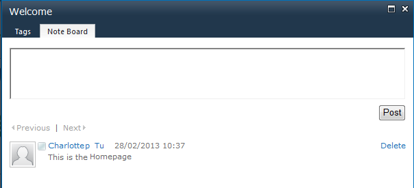 Office365 Tips,tricks issues and more.....: Using SharePoint Notes