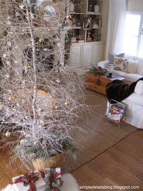 Simple Details: diy branch christmas tree...how to