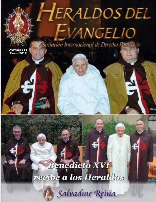 Notas e Informaciones: Benedicto XVI recibe a los Heraldos del Evangelio – Un vínculo que ...